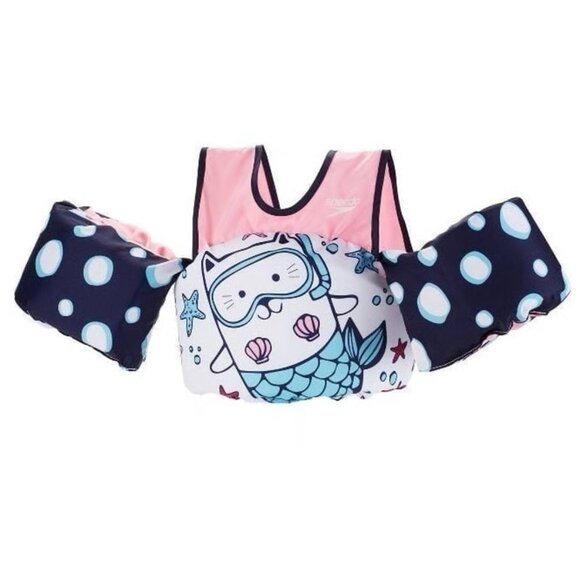 Speedo | Other | Speedo Splash Jammer Kids Life Jacket Vest White Navy ...